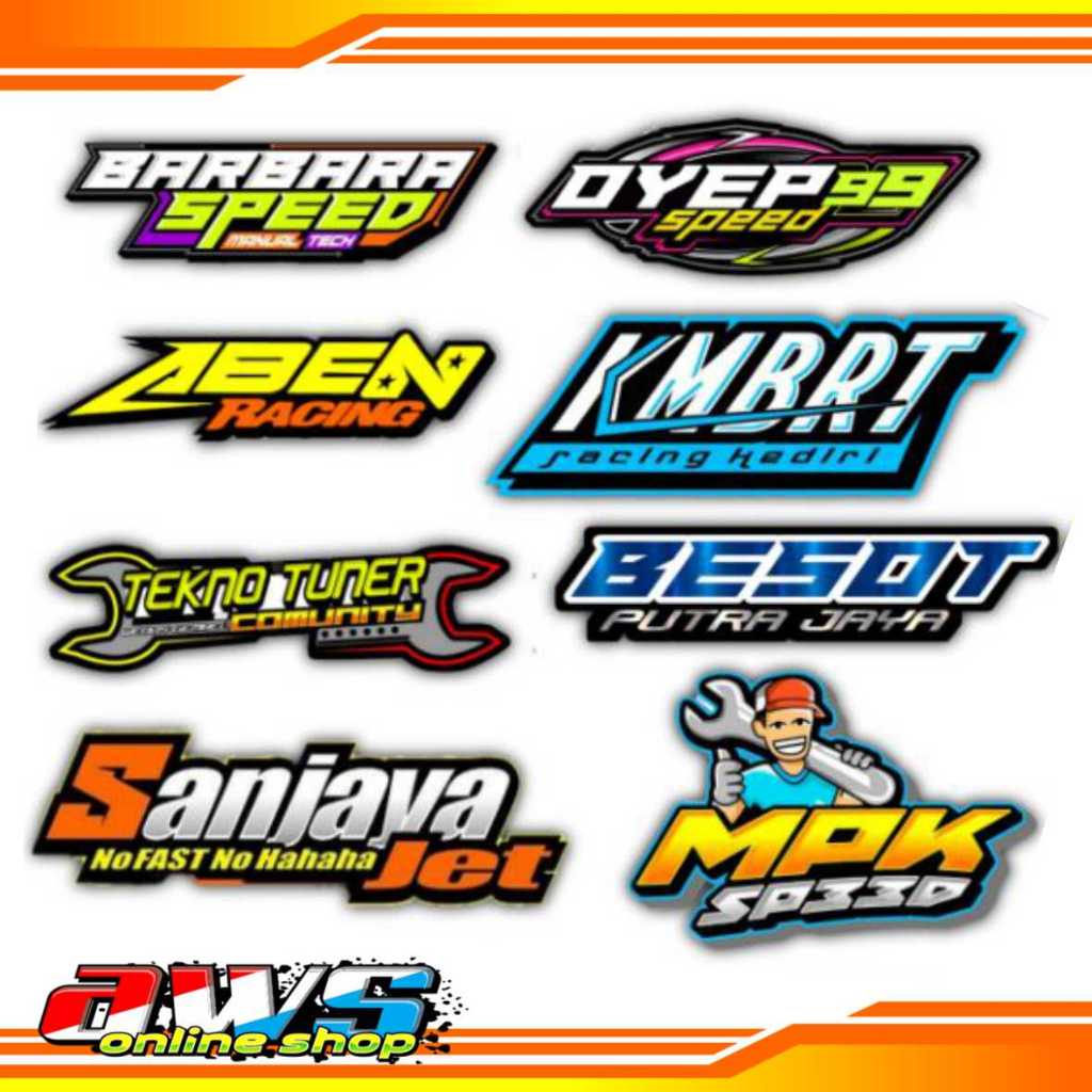 Jual Sticker SpeedLab Racing | Shopee Indonesia