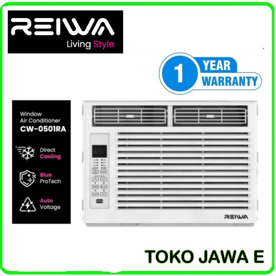Jual AC REIWA/AC WINDOW REIWA 1/2 PK - AC REIWA 1 PK 370 WATT - 770 ...