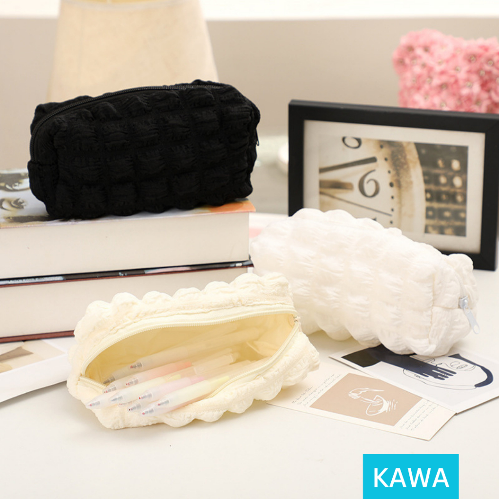 Jual KAWA Tempat Alat Tulis Warna Pastel Macaroon Soft Pastel Kotak ...