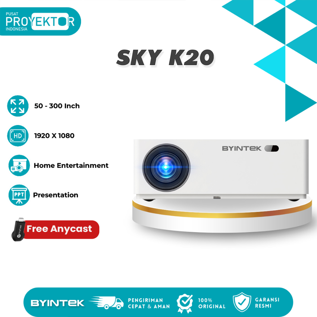 Jual PPI - Proyektor Byintek K20 700 Ansi Lumens | Shopee Indonesia