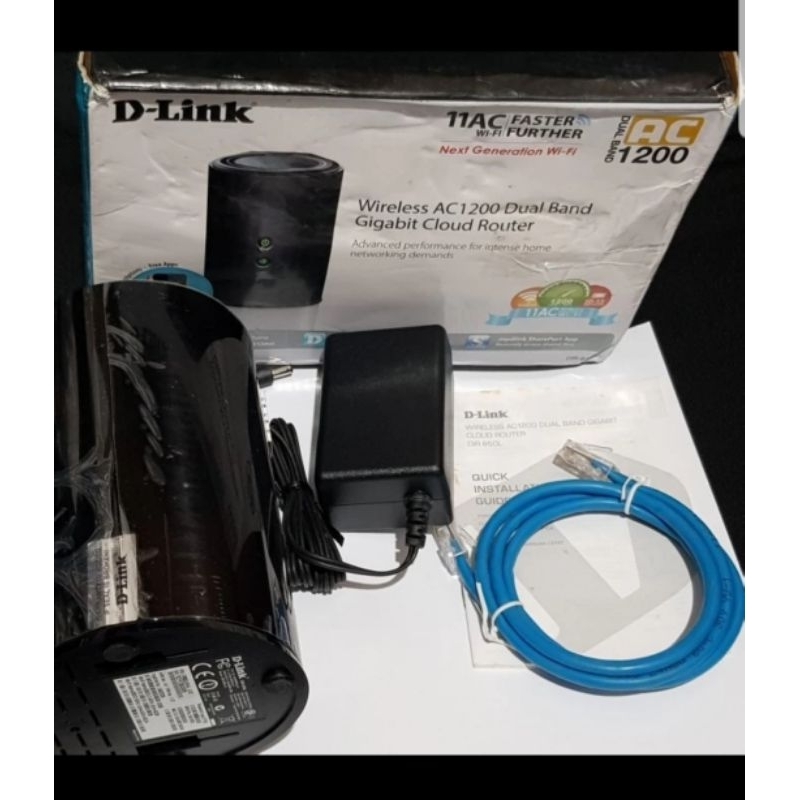 Jual Dlink Dir-850l Dual Band AC1200 Gigabit Cloud Router | Shopee ...