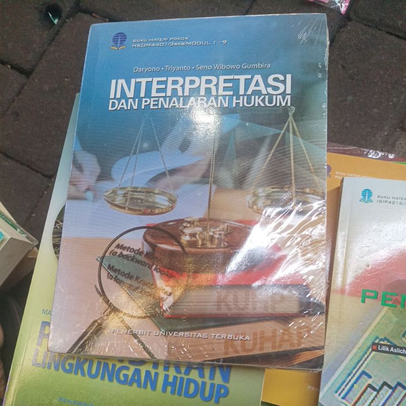 Jual Buku Interpretasi Dan Penalaran Hukum Original Shopee Indonesia 