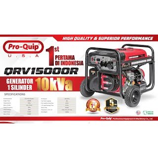 Jual Genset Pro-Quip USA QRV15000RZ Multiphase - 8500Watt | Shopee ...