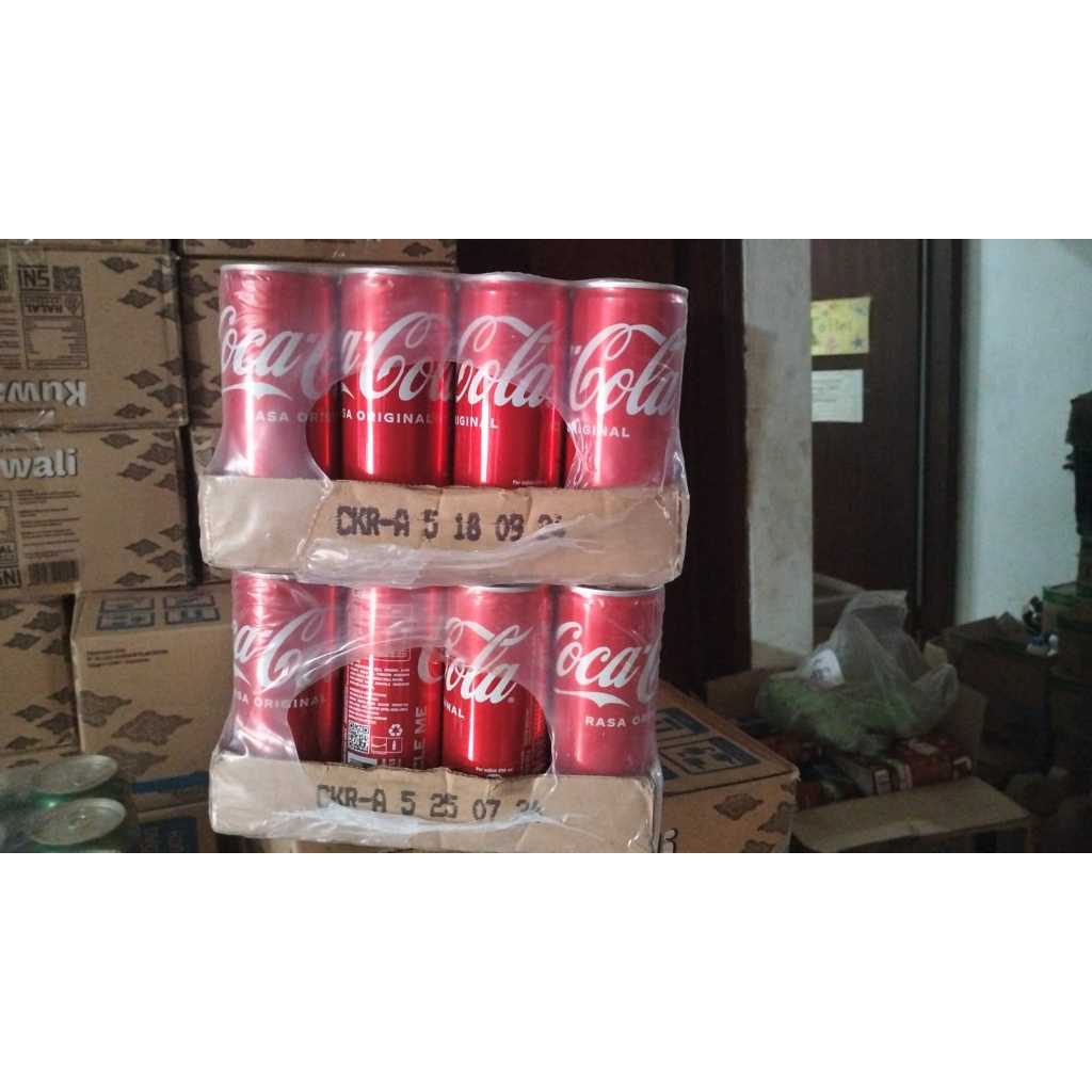 Jual coca cola 250 ml kaleng x 1 pcs | Shopee Indonesia