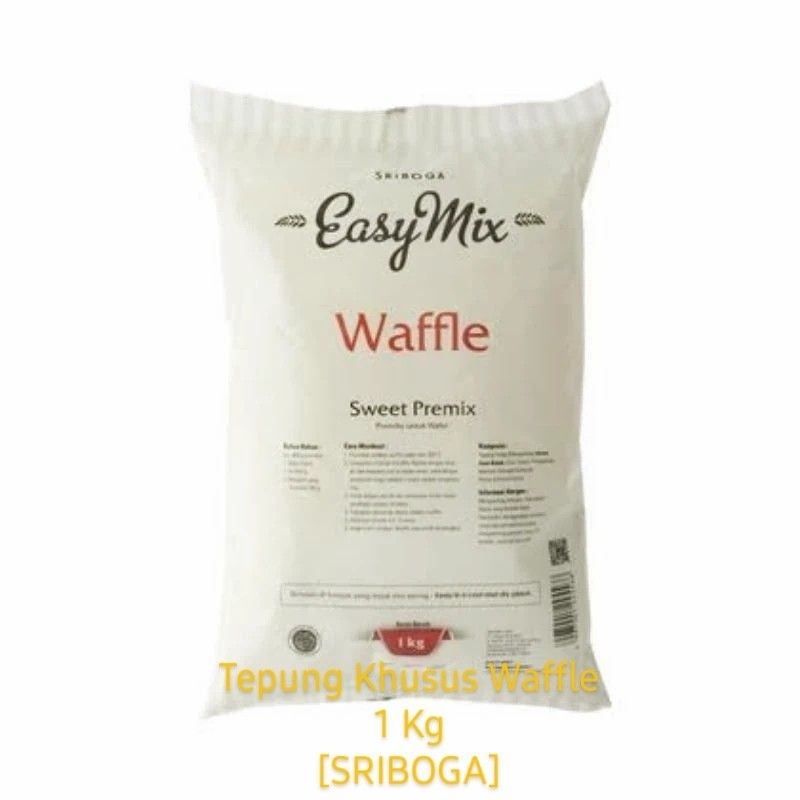 Jual Tepung Easy Mix Sriboga Waffle 1 Kg | Shopee Indonesia