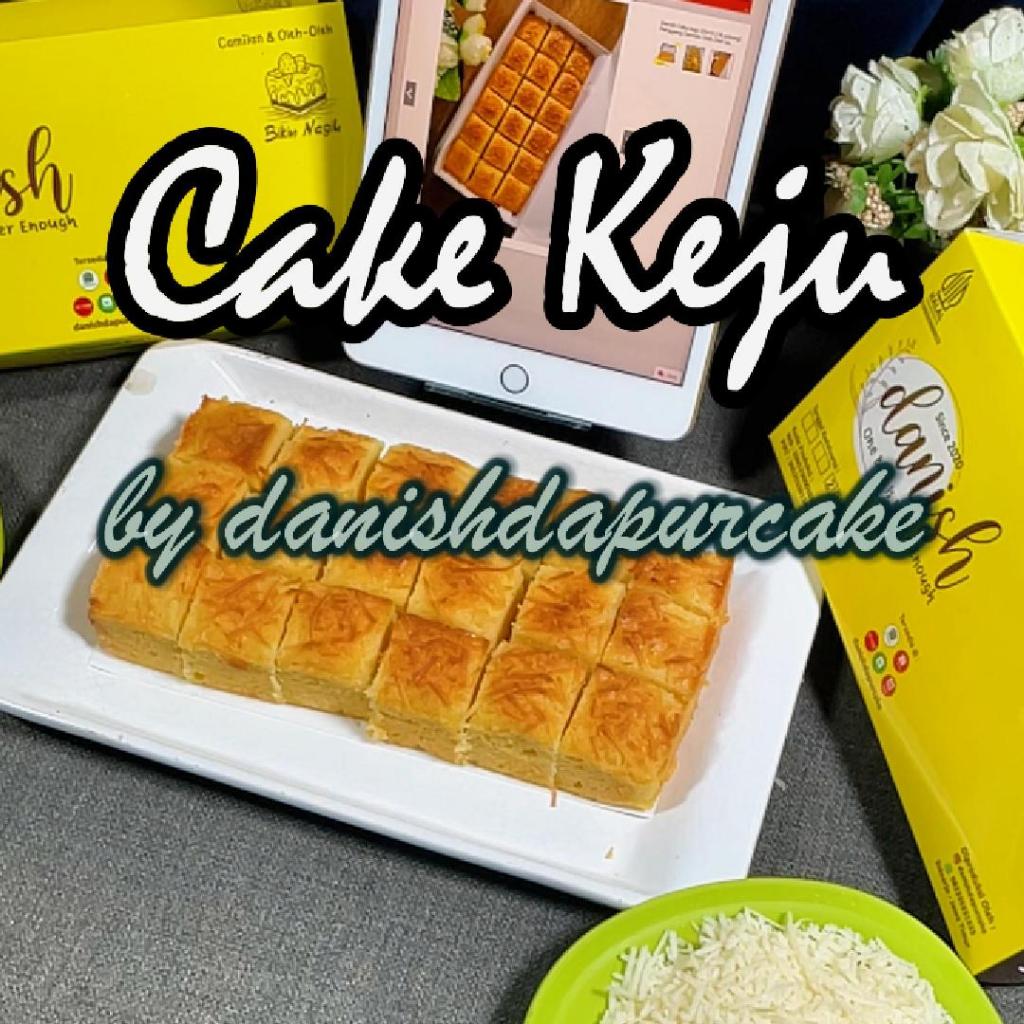 Jual Danish Cake Keju 20x10 (18 potong) Panggang Cemilan Oleh-Oleh by ...
