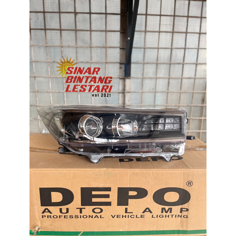 Jual Lampu Depan / Head Lamp Toyota Innova Reborn Type V Venturer ( thn ...
