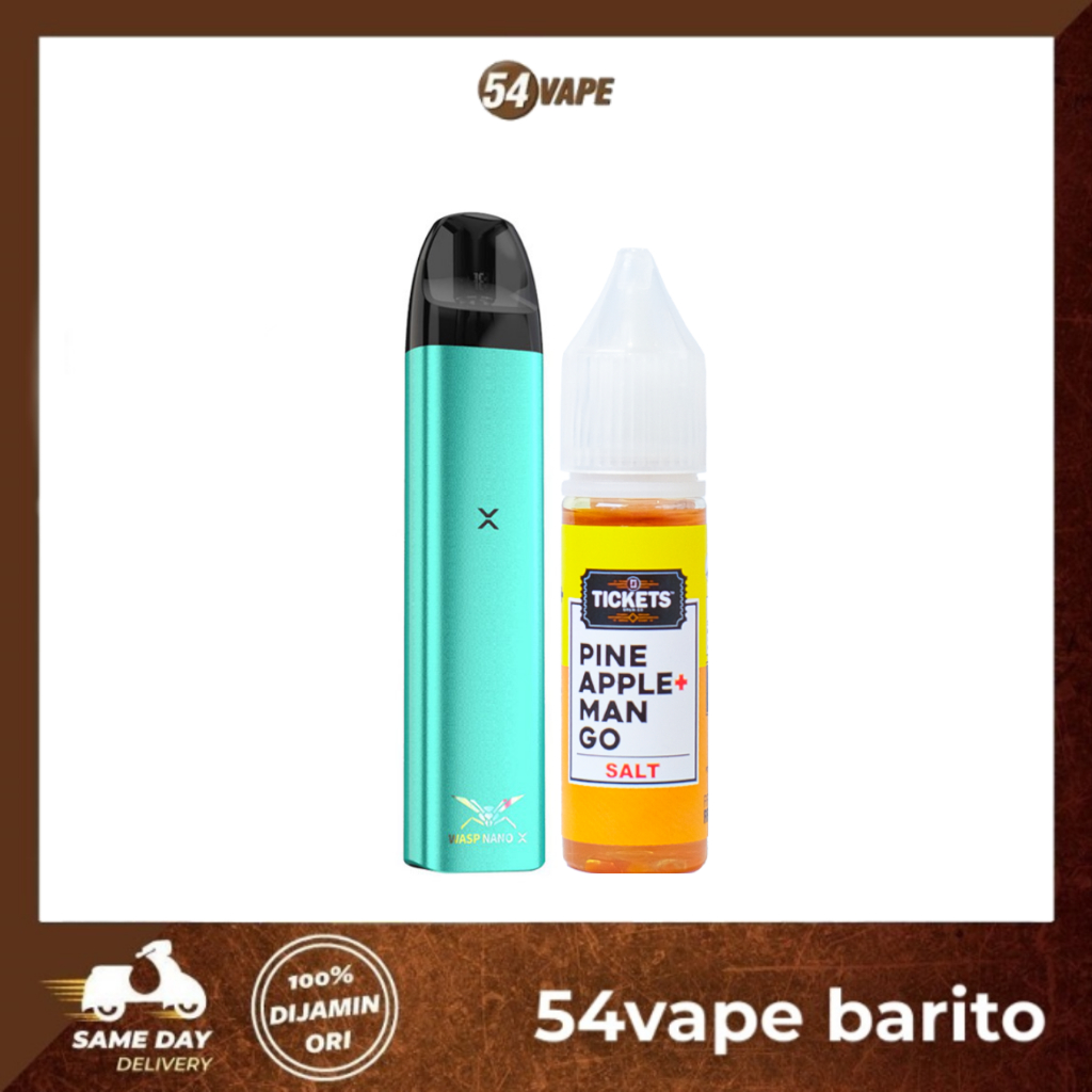 Jual Oumier Wasp Nano X Pod 1000mAH 2ml + Liquid Salt Nic 15ml | Shopee ...