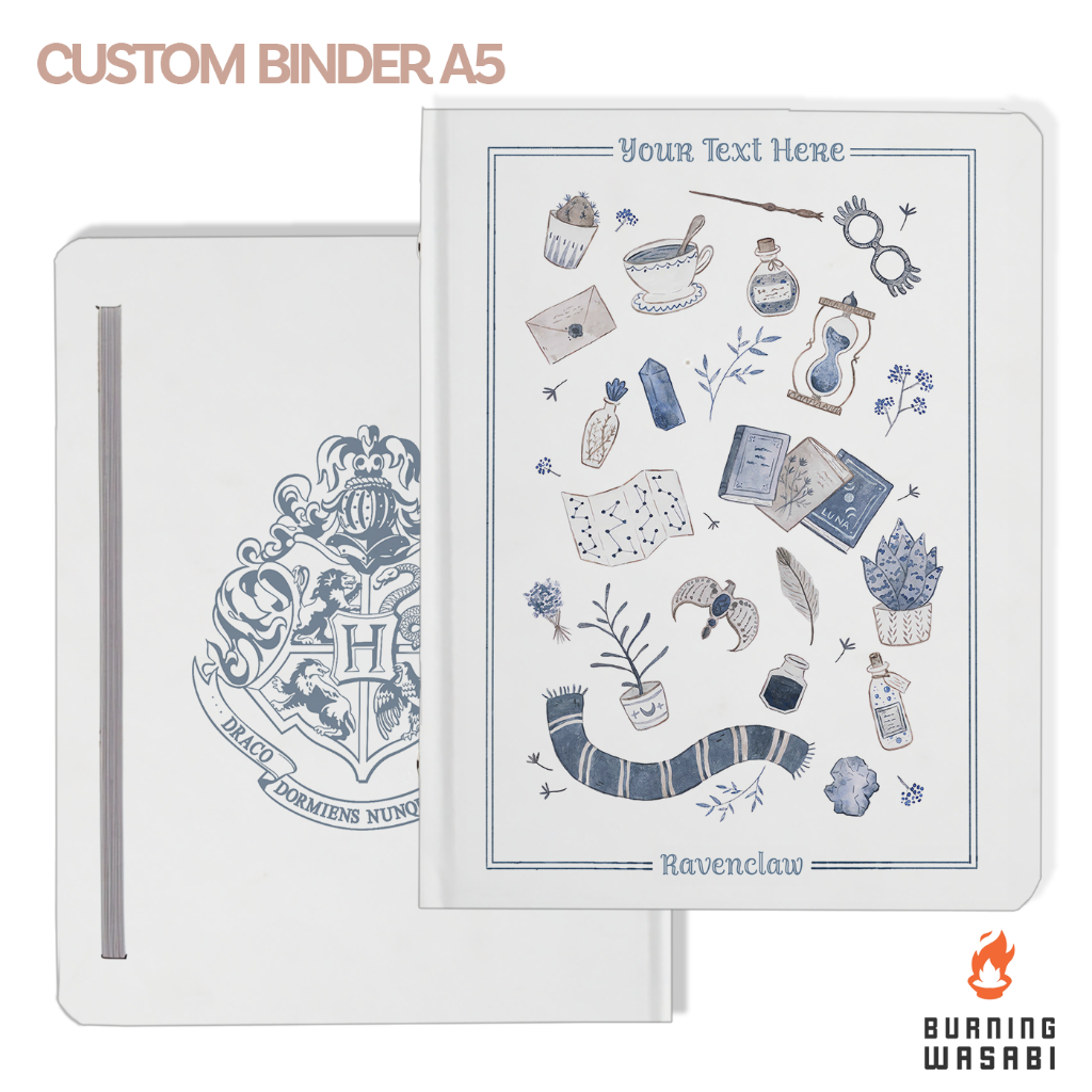 Jual Binder Asrama Ravenclaw Gryffindor Hufflepuff Slytherin Harry ...