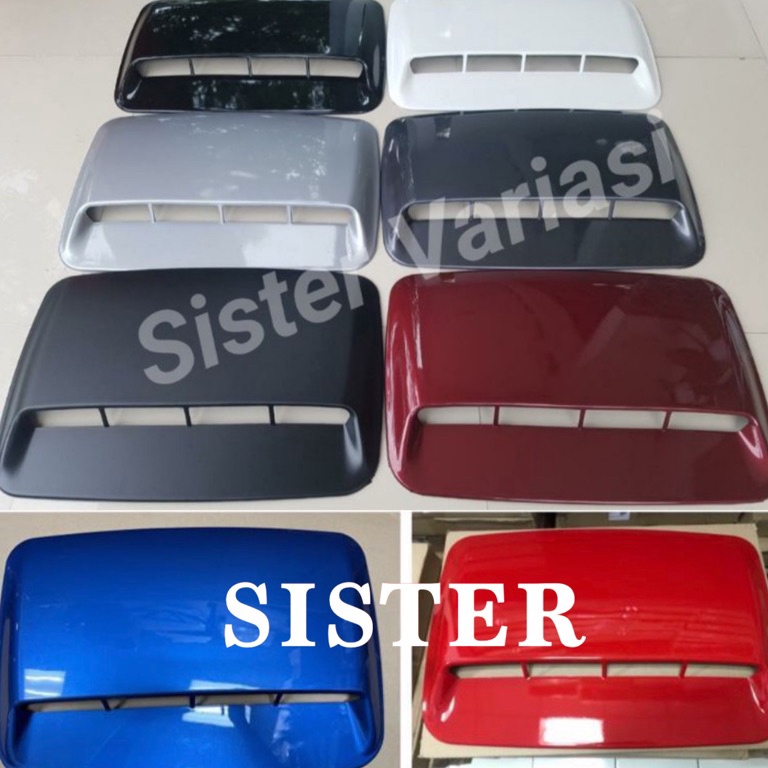 Jual Harga Spesial Air flow Mobil universal air scoop Kap Mesin ...