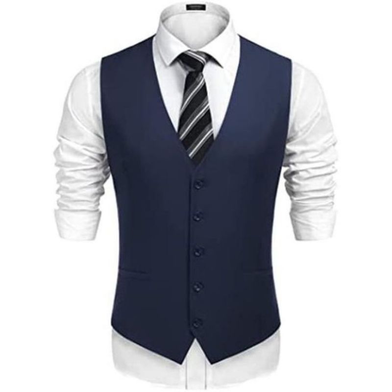 Jual Rompi Jas Blazer Pria/Rompi Blazer Kantor Casual vest pernikahan ...