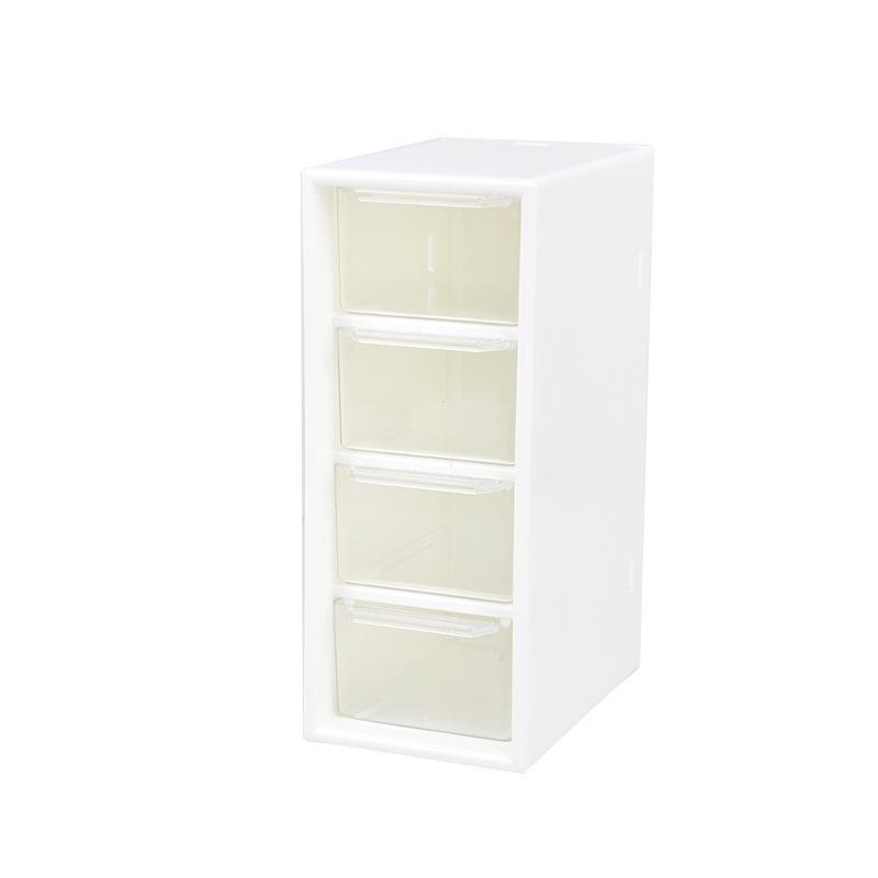 Jual [HsLapak] 4 TIERS DRAWER WHITE RACK DESKTOP INS AESTHETIC KOREAN ...