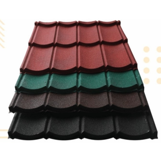 Jual Genteng Metal Pasir Atap Genteng Metal 0.25 80cm x 80 cm | Shopee ...