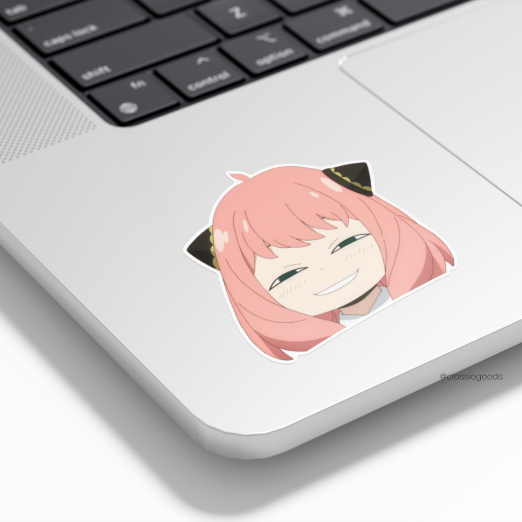 Jual Sticker Tempel "Anya Smug Face" | Shopee Indonesia