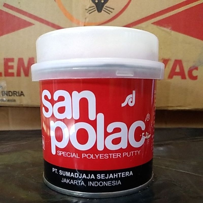 Jual Dempul Sanpolac 1/4kg | Shopee Indonesia