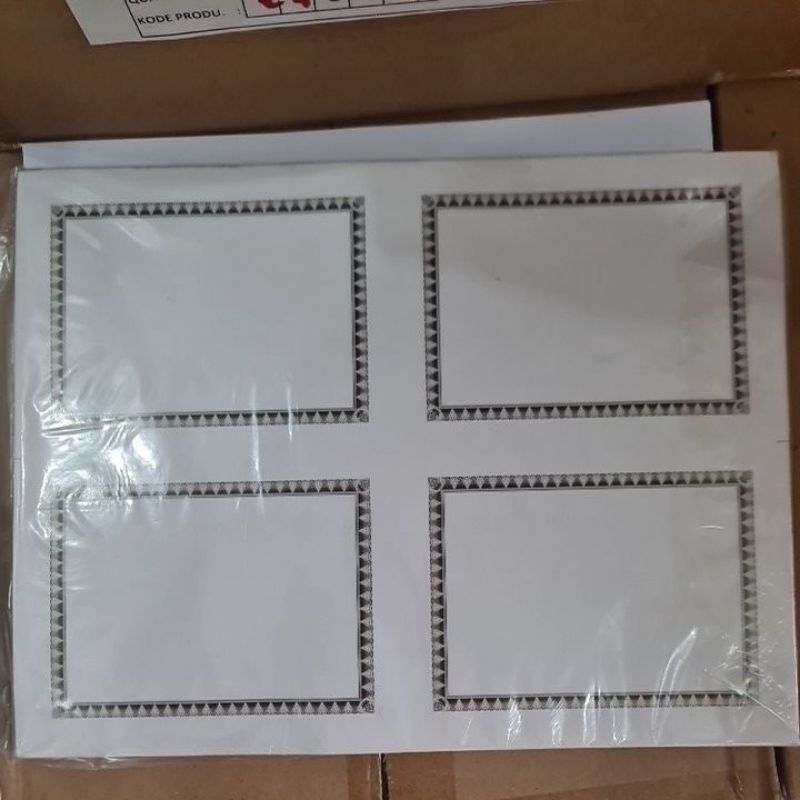 Jual Blanko Kertas Redaksi/Sisipan Cetak | Shopee Indonesia