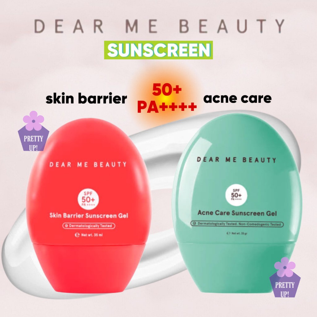 Jual DEAR ME BEAUTY SUNSCREEN Gel SPF 50 PA++++ 35ml | Shopee Indonesia
