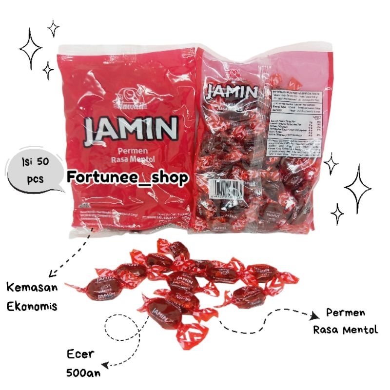 Jual Permen Jamin Mini / Jamin Ekonomis / Permen Mentol / Permen Obat ...