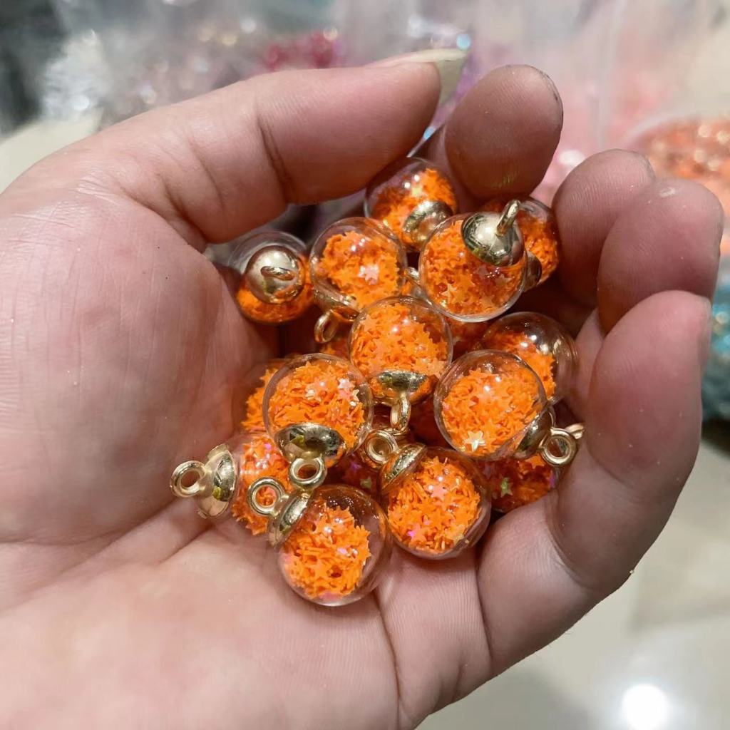 Jual Aksesori perhiasan DIY manik-manik bulat buram akrilik 16mm manik ...