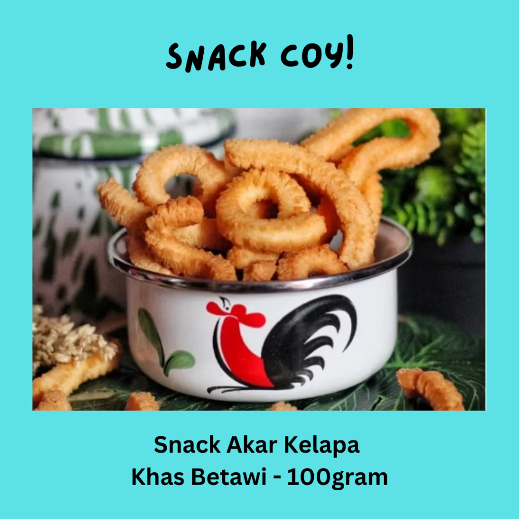 Jual Snack Akar Kelapa Khas Betawi | Oleh-oleh asli Jakarta dan Bekasi ...