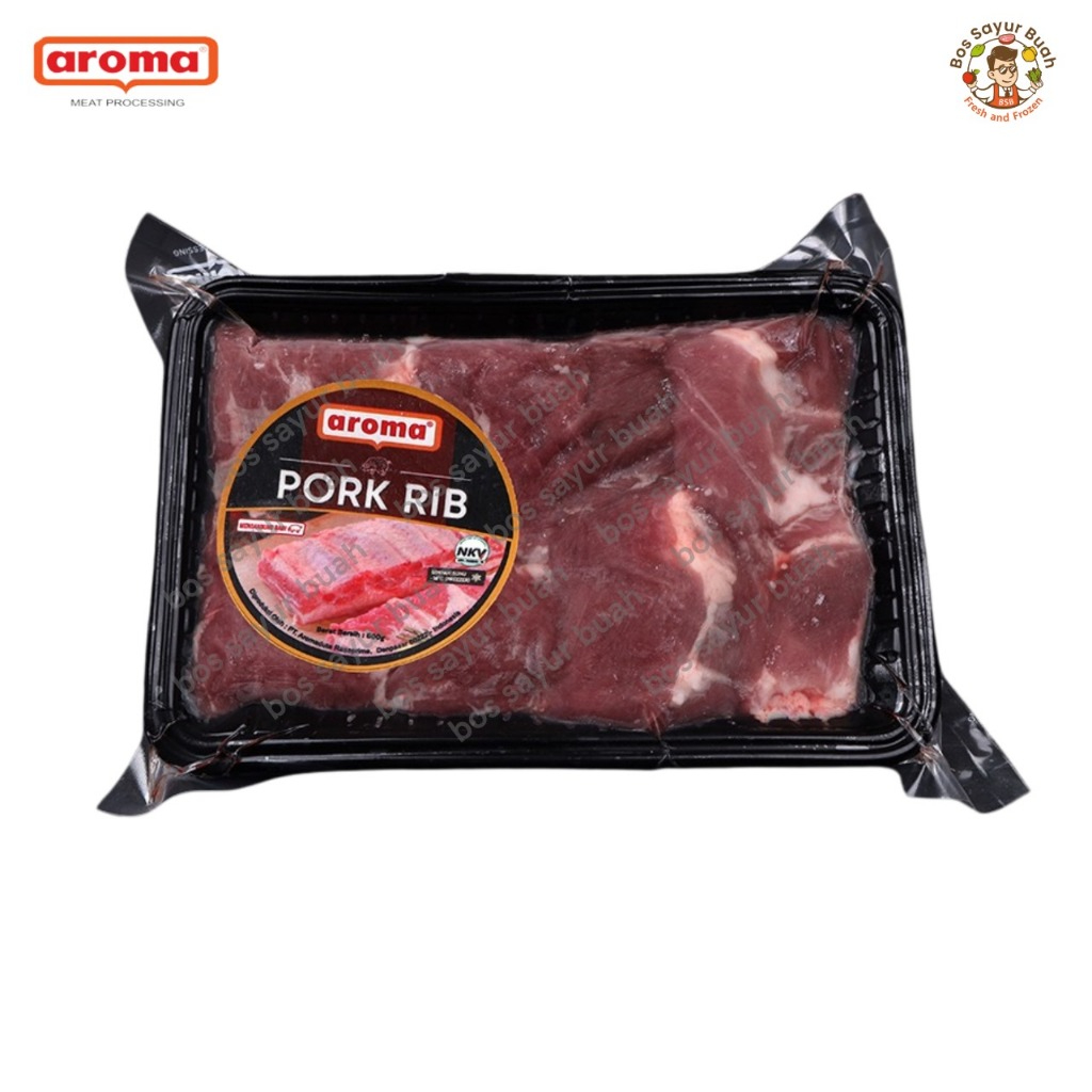 Jual Aroma Pork Rib Daging Babi Slice 500 gr Non Halal | Shopee Indonesia