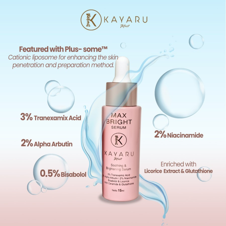 Jual Premium Skincare KAYARU Mest Max Bright Serum (Glowing serum ...