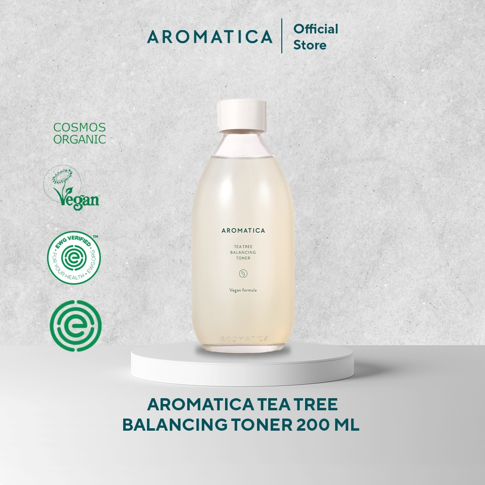 Jual Aromatica Tea Tree Balancing Toner 200 Ml | Shopee Indonesia