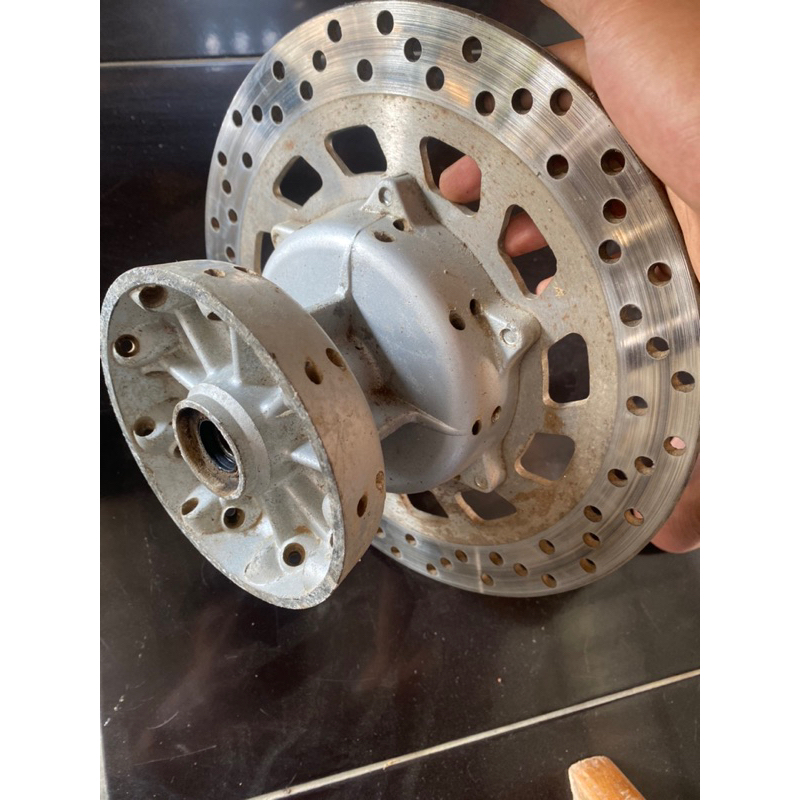 Jual Tromol depan Sanex QJ Original copotan bisa di aplikasikan ke cb ...