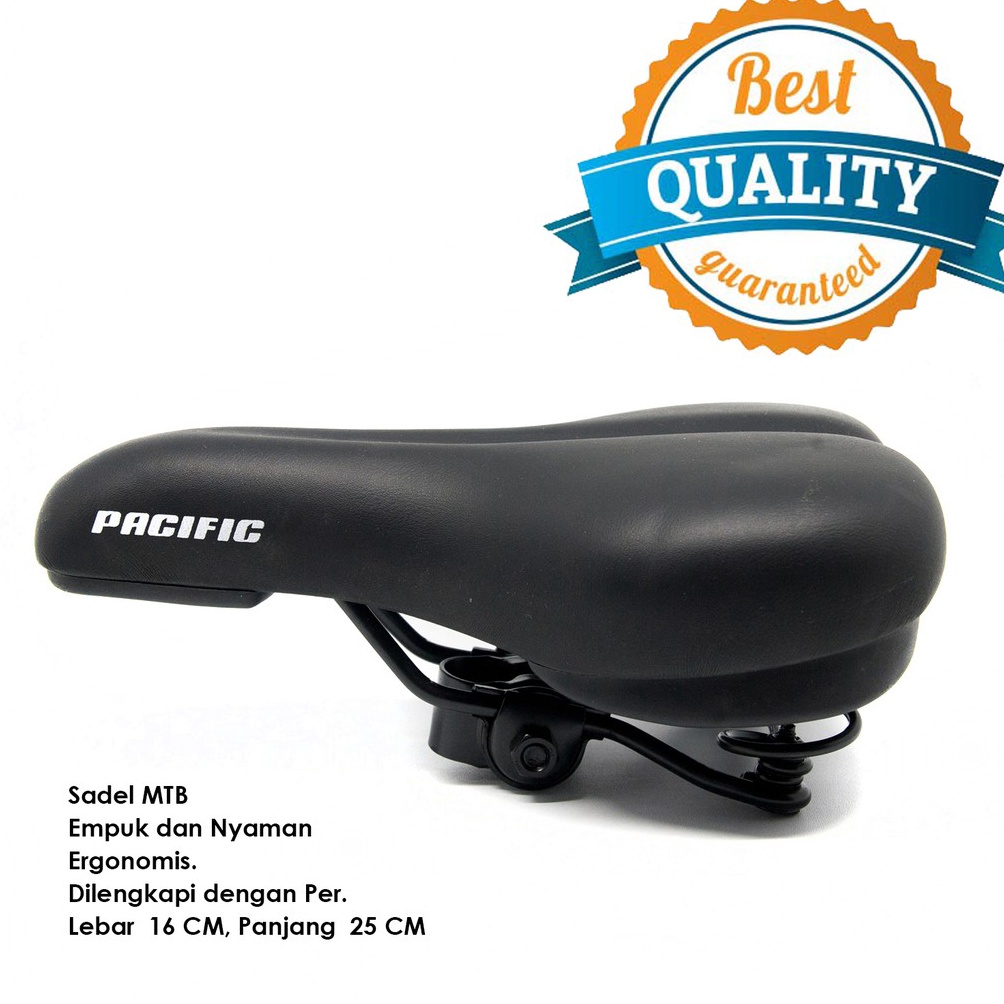 Jual KODE I79F Sadel Jok Sepeda MTB Lipat Gunung Empuk Merk Pacific ...
