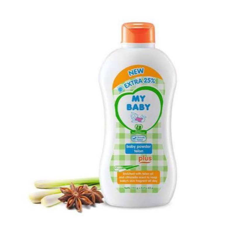 Jual MY BABY POWDER COMFORT AND SOOTHING 235 GR PLUS EXTRA 59 GR BESAR ...