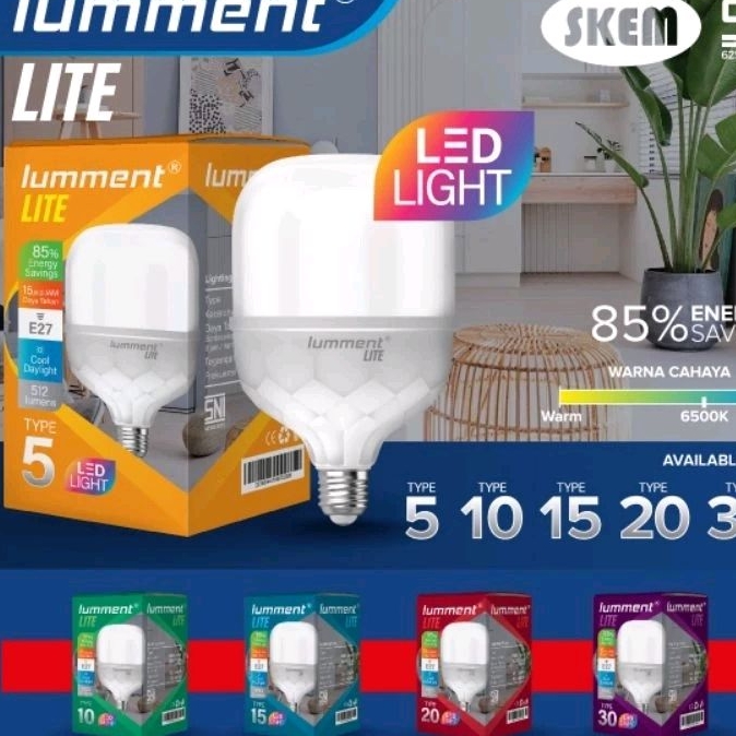 Jual Lampu LED Lumment Lite Kapsul 5W 10W 15W 20W 30W | Shopee Indonesia