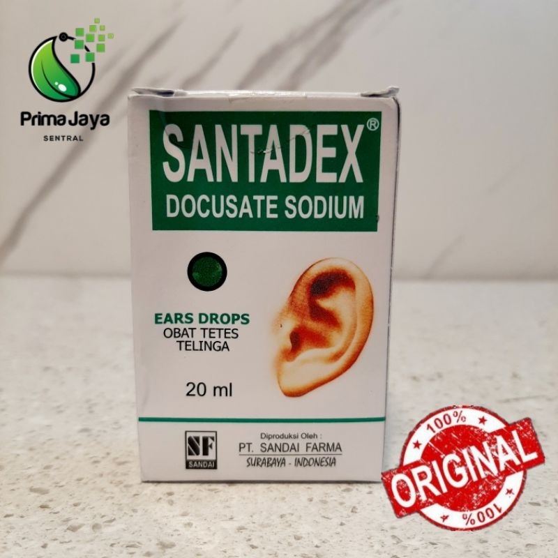 Jual SANTADEX EAR DROP 10 ML / INFEKSI TELINGA KOTORAN KERAS AGAR MUDAH ...