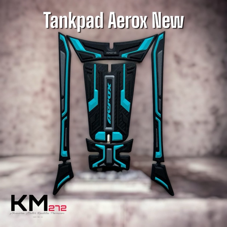 Jual KODE J6Q Aksesoris Motor Yamaha Aerox 155 Connected Tankpad Motor ...