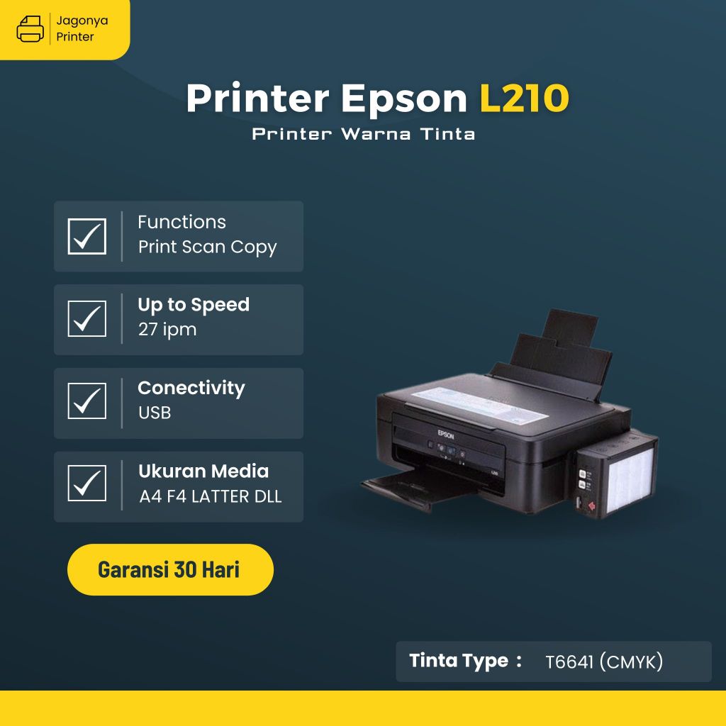 Jual Printer Epson L210 Scan Copy Print | Shopee Indonesia