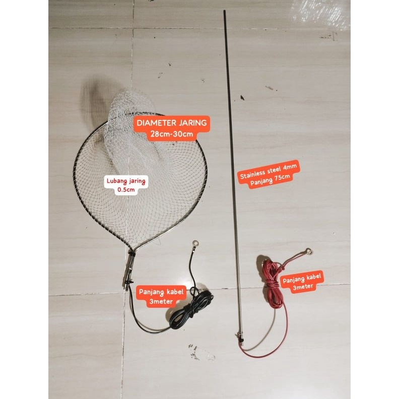 Jual KODE P94R STIK dan SESER JARING IKAN kualitas Bagus STAINLESS ...