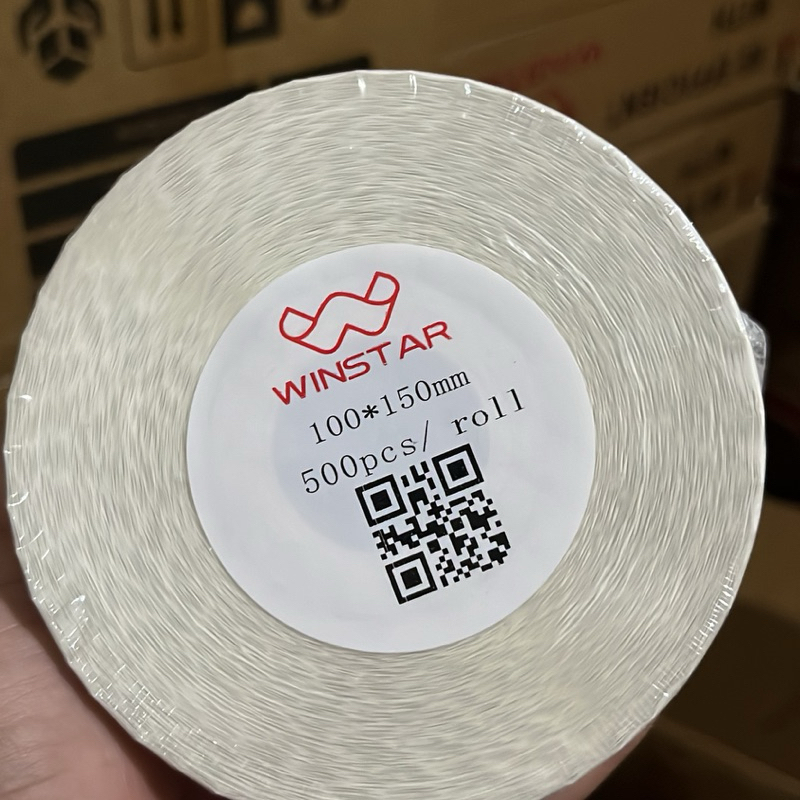 Jual Kertas Sticker Thermal Label Barcode Winstar Goldwin 500 pcs ...