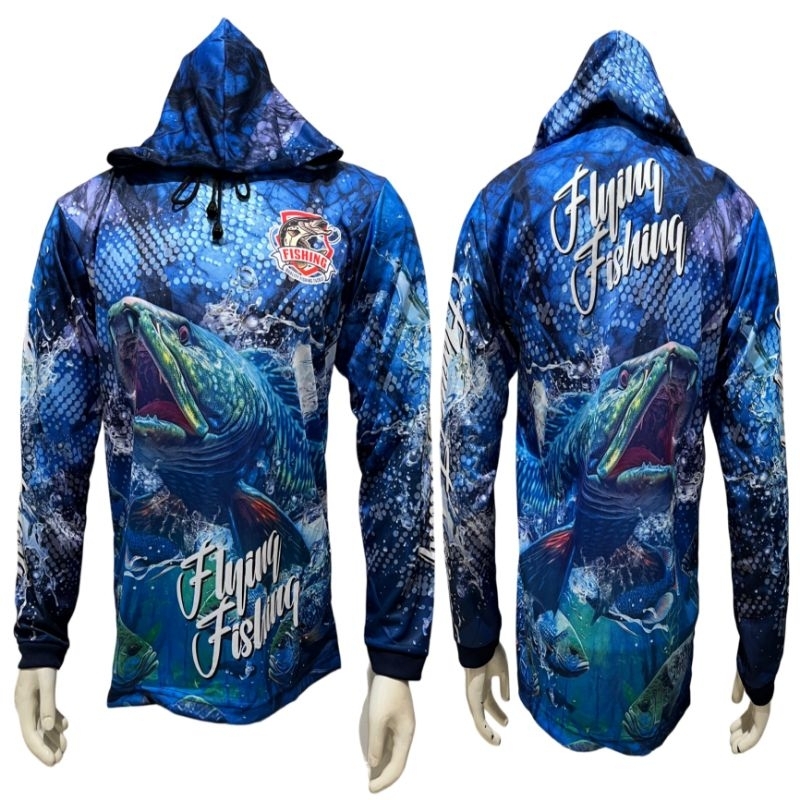 Jual JERSEY FISHING/JERSEY MANCING/BAJU IKAN/SWEATER MANCING MANIA/BAJU ...