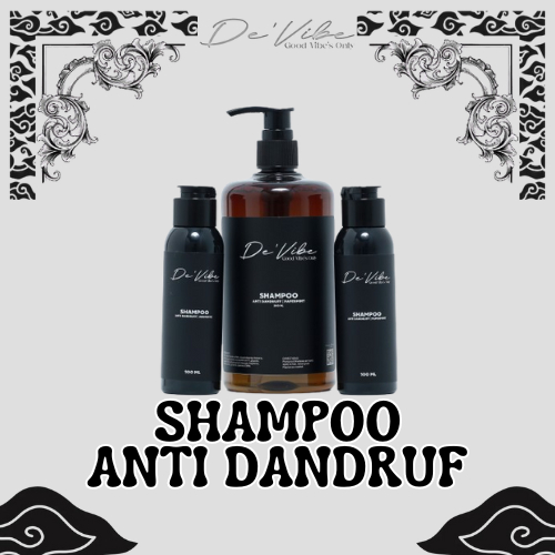 Jual De'Vibe Shampoo - shampoo Anti Dandruff (100ml-500ml) | Shopee ...