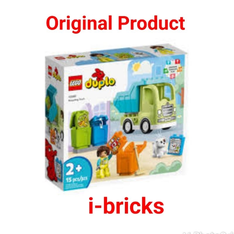 Jual LEGO Duplo 10987 Recycling Truck | Shopee Indonesia