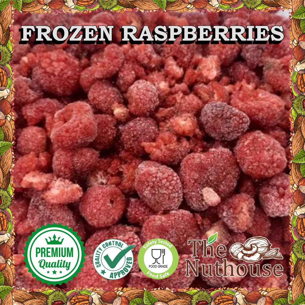 Jual 1kg Raspberries Frozen [Local Quality] / Buah Raspberry Beku ...