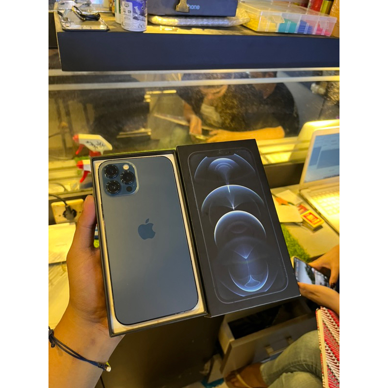 Jual Iphone 12 promax 128 gb IBOX/LIKENEW/FULSETORI | Shopee Indonesia