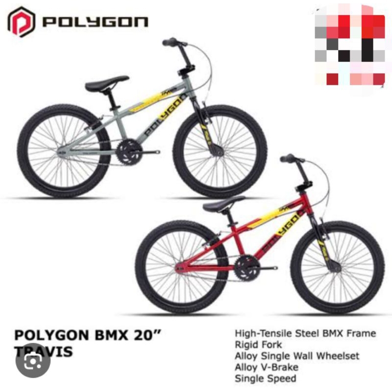 Jual Sepeda Bmx 20 Polygon Travis | Shopee Indonesia