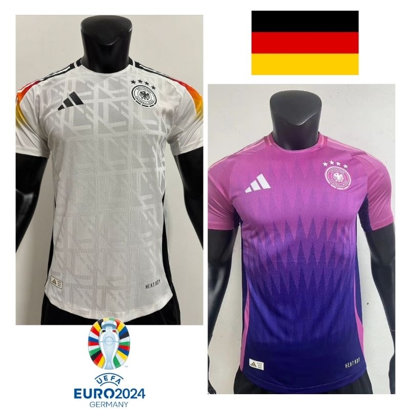 Jual JERSEY BOLA JERMAN HOME AWAY 3rd PI PLAYER ISSUE EURO 2024 HEATDRY IMPORT | Shopee Indonesia
