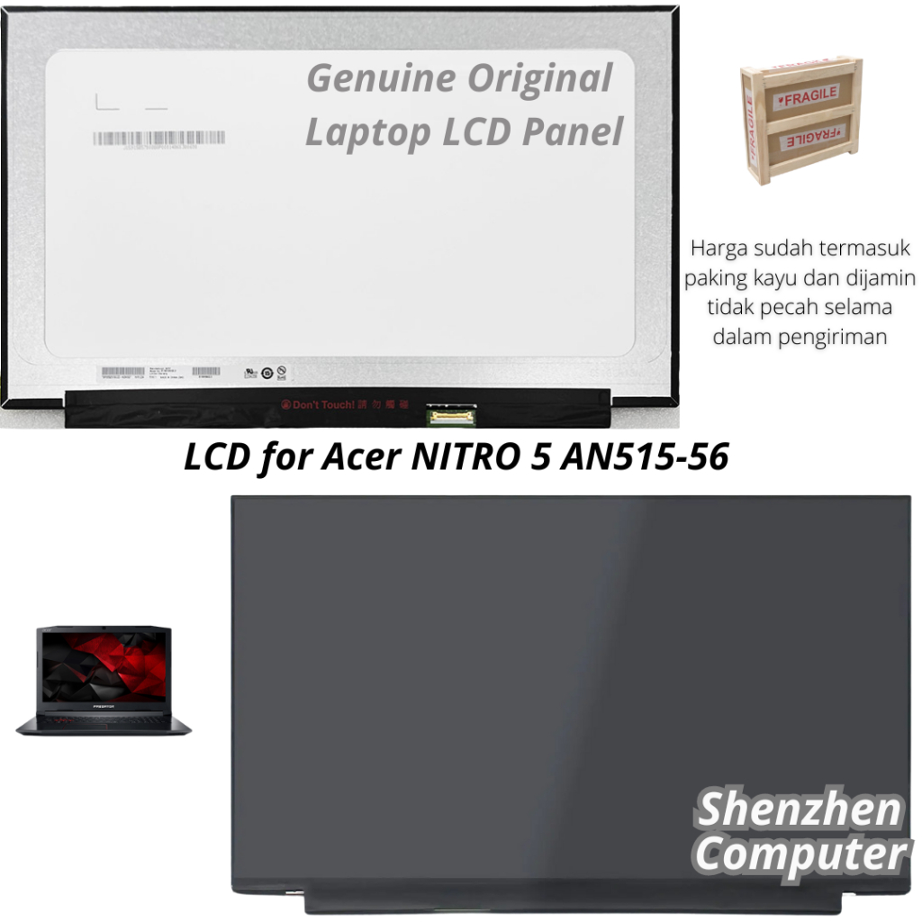 Jual Layar LCD Acer NITRO 5 AN515-56 new original monitor panel screen ...