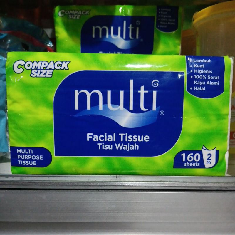 Jual MULTI FACIAL TISSUE 160 sheets 2ply | Shopee Indonesia