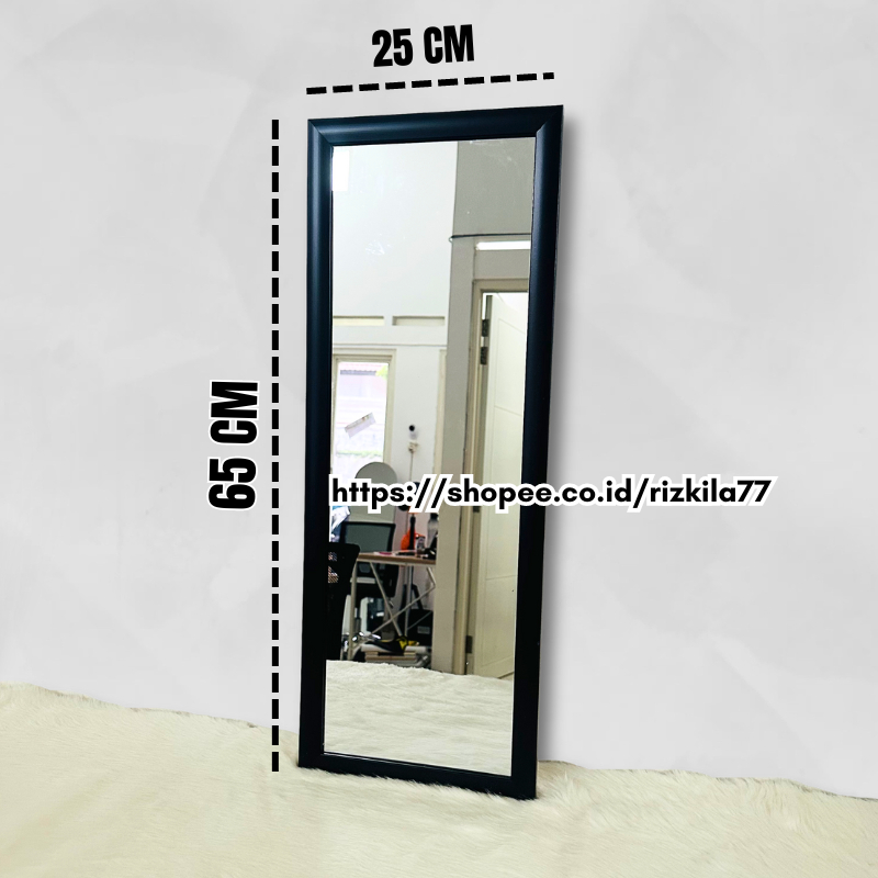 Jual Kaca Cermin Tempel Dinding Aesthetic 25 x 65 CM Full Body ...