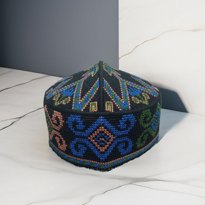 Jual PECI KOPIAH SONGKOK PAKISTAN PREMIUM FULL BORDIR MOTIP TERBARU ...