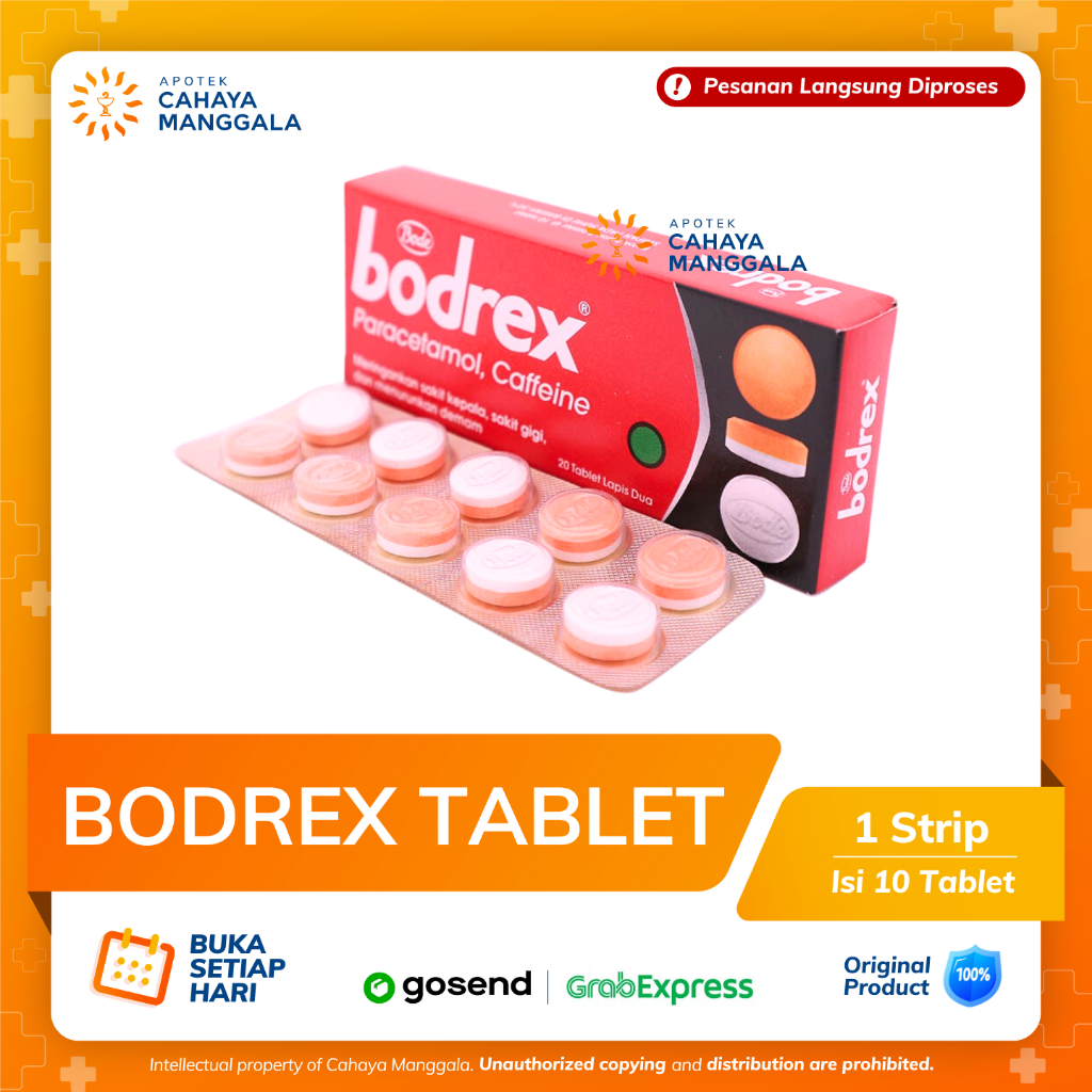 Jual BODREX TABLET 1 BOX 2 BLISTER | Shopee Indonesia