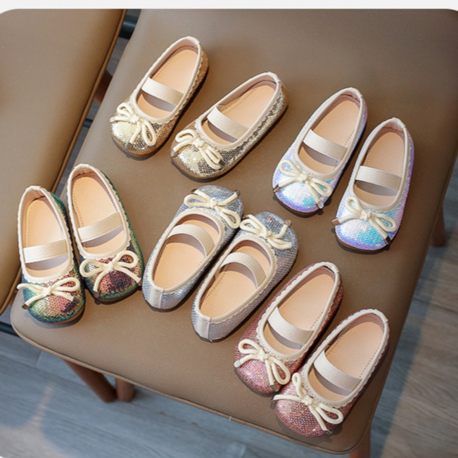 Jual babyfit [size 21-35]. sepatu sequin pesta party princess shoes ...