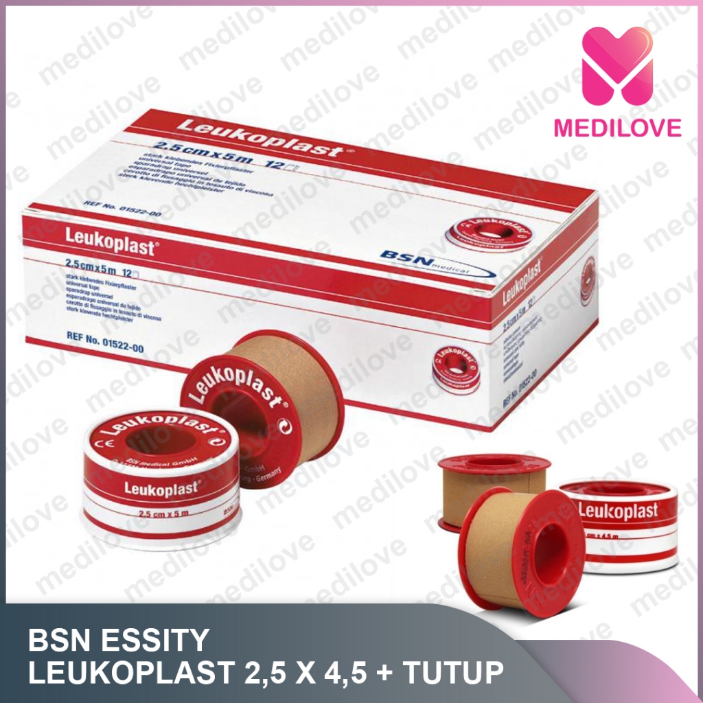Jual Leukoplast 2,5cm x 4,5m + tutup 1622 / Plester Kain Rol Leukoplast per Roll | Shopee Indonesia